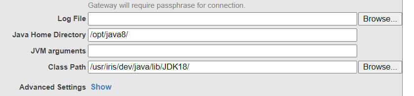Issue With Java Gateway And Java Classes Intersystems Developer Community