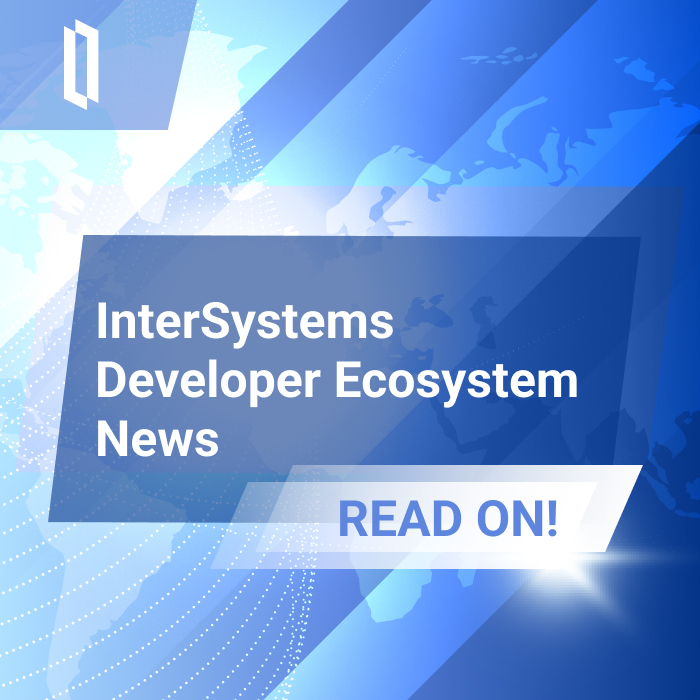 Events For Developers Intersystems Developer Community